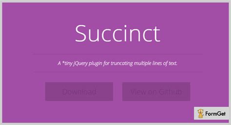 5 jquery text truncating plugins 2022 freemium formget