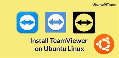 how to install and configure teamviewer on ubuntu linux