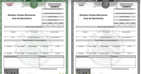 El Acta De Nacimiento En Línea Garantiza La Identidad Jurídica De Las Y