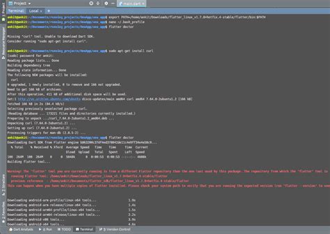 flutter command not found ~ quick solution with full code in flutter dart