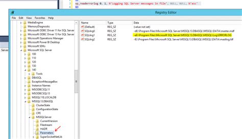 ¿dónde está nuestro errorlog de sql server sicuel es