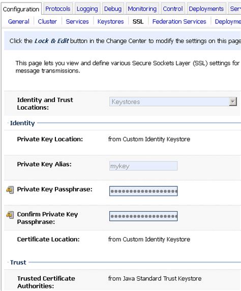 weblogic install ssl certificate steps techpaste
