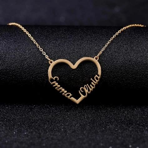 Customized Name Necklace Custom Jewelry Beceff