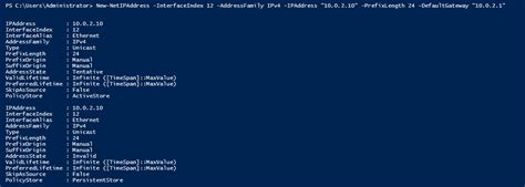 tech sol set static ip address using powershell