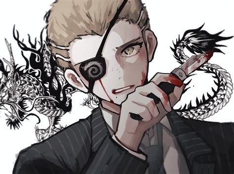 Kuzuryu Fuyuhiko Danganronpa And 1 More Drawn By Gin Euneunun