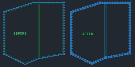 feature lines insert elevation points on adjacent feature lines