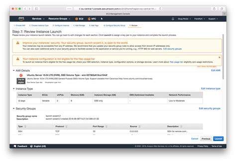 aws setup for aether and gather