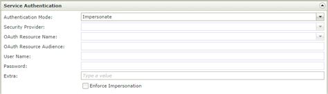 authentication modes