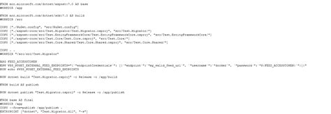 docker azure nuget restore from private artifact feed stack overflow
