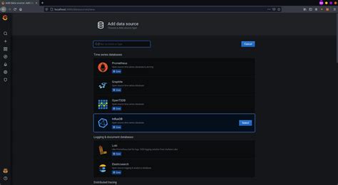 monitoring geth with influxdb and grafana