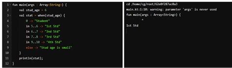 kotlin when multiple conditions conditions function examples