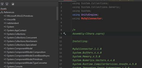 unity3d removes successfully installed nuget package reference unity