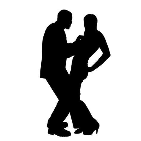 Dancing Couple Vector — Stock Vector © Nikolakv 2455031