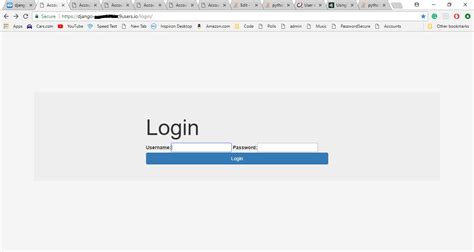 python bootstrap sign in template not working on form stack overflow