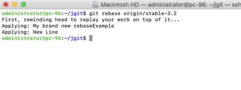 how to rebase commits to another branch git