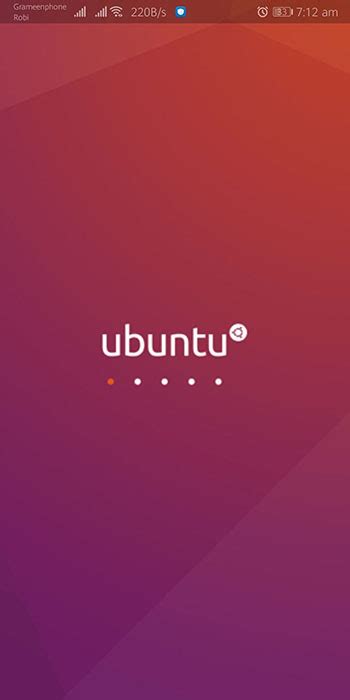 an android ubuntu launcher build with flutter
