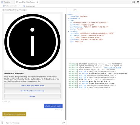bot framework time outs and typeerror botframework services