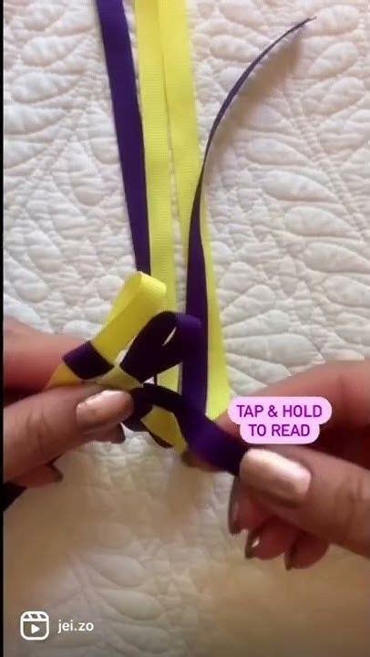 Diy Double Braided Ribbon Lei Tutorial In 2024 Graduation Leis Diy