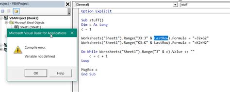 vba why does my range function return a 1004 runtime error stack