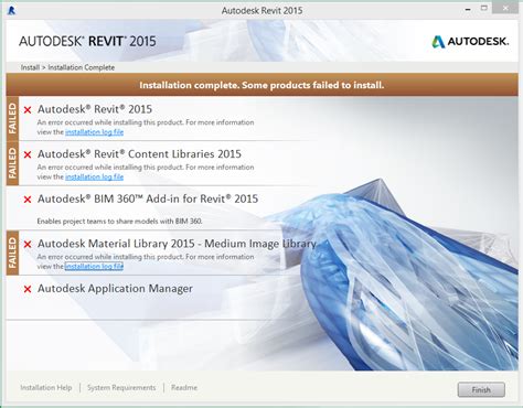 solved some products fail to install result 1603 autodesk community