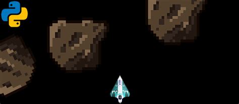 asteroid racer game in python with source code source code and projects