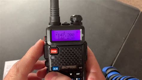 keypad programming the baofeng uv 5r youtube