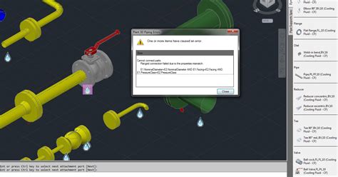 solved problem inserting valve autodesk community