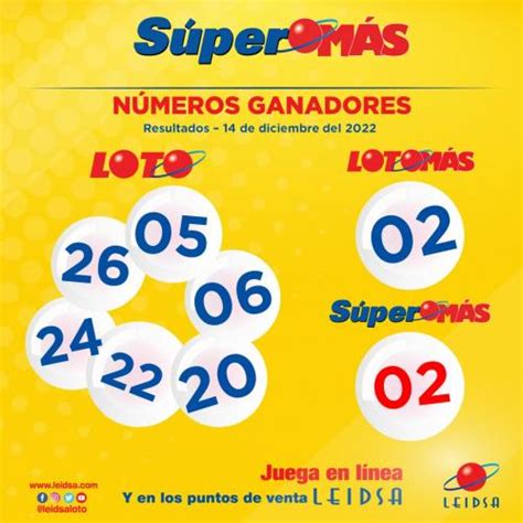 Resultados Leidsa Números Ganadores Del Miércoles 14 De Diciembre