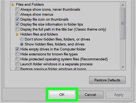 how to unhide folders in windows 7 9 steps with pictures