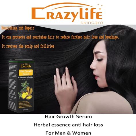 Ginger Essence Hair Dressing Growth Essence Liquid Fast Growth Natural