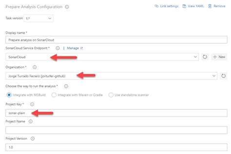 how to configure sonarcloud in an azure devops project