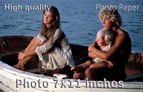 Brooke Shields Christopher Atkins The Blue Lagoon Photo Hq 11x7 Inches 02