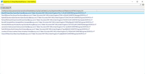 how to create csv file powershell create info