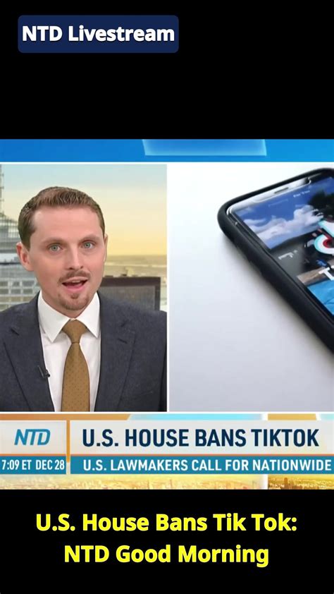 Tiktok Short 1 The Us House Of Representatives Has Banned Its Members