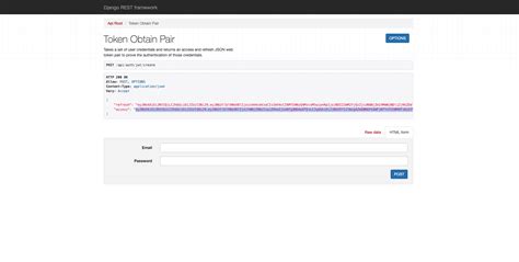implementation of custom user model authentication in django rest