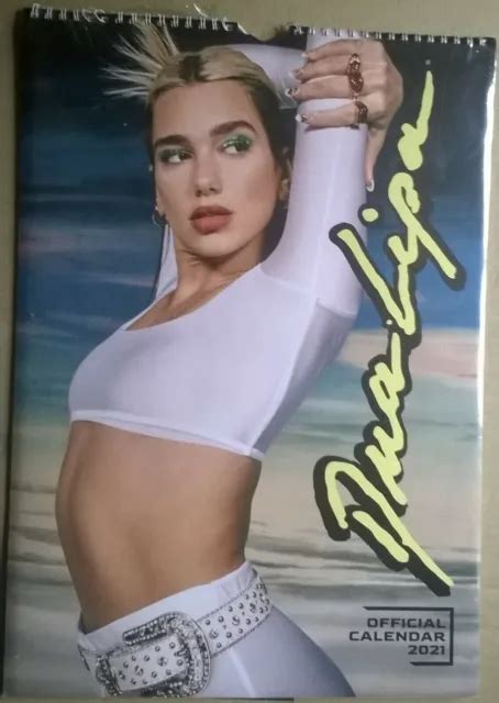 Dua Lipa Official 2021 A3 Wall Calendar New Sealed £14 99 Picclick Uk