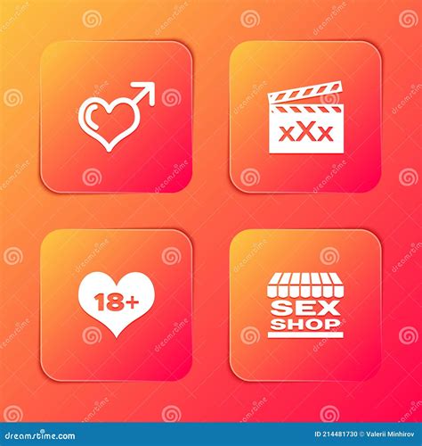 Set Male Gender And Heart Movie Clapper With Sex 18 Plus Content And