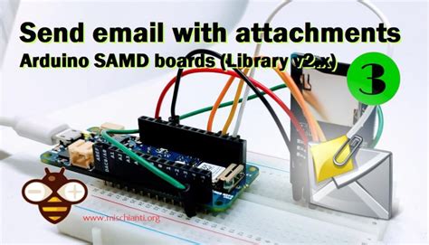 send email with attachments arduino samd boards wifinina