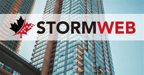 stormweb canadian web and email hosting plans