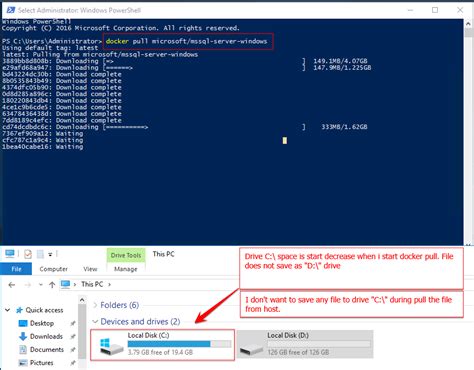 dockerfile docker pull image save path stack overflow
