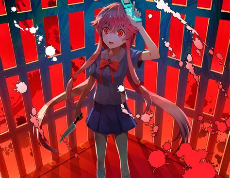Fondos De Pantalla Ilustración Anime Chicas Anime Rojo Colegiala