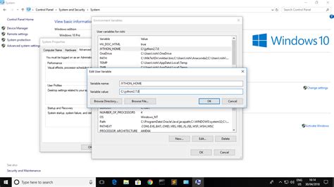 java how do i set the environment variables for jython