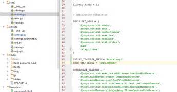 python django lookuperror app doesn t have a
