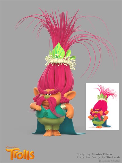 Trolls Dreamworks Animation — The Art Of Charles Ellison