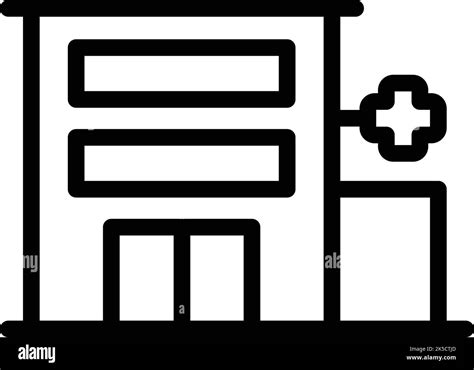 Dermatologist Clinic Icon Outline Vector Skin Treatment Dry Disease