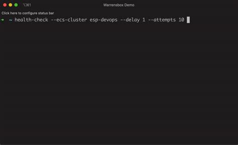 github warrensbox health check the `health check` command line tool