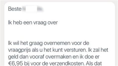 Oplichters Gebruiken Marktplaats Voor Nieuwe Phishingmethode