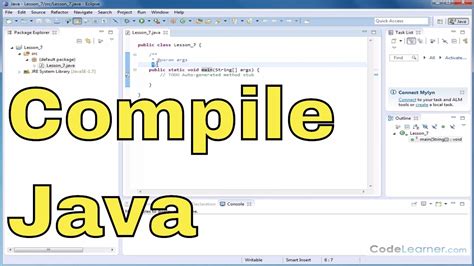 07 compiling our first program using eclipse ide java programming
