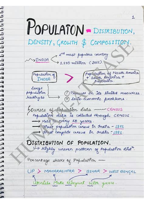 Solution Chapter 1 Population Distribution Density Growth And