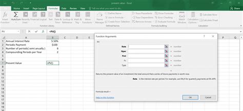 How To Calculate Present Value In Excel